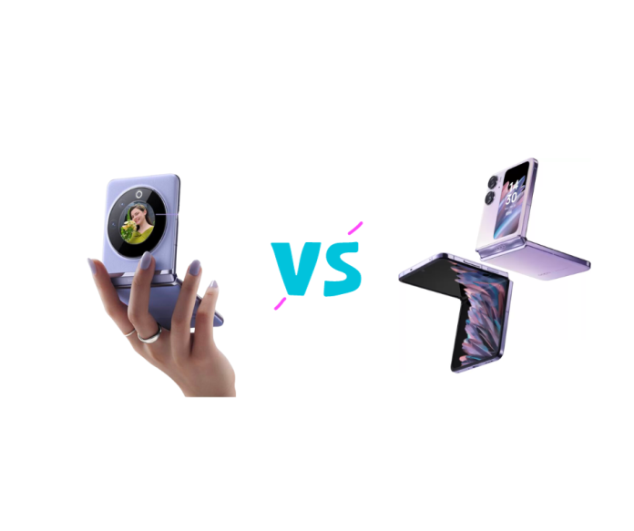 Tecno PHANTOM V Flip 5G vs OPPO Find N2 Flip: Specs Comparison - Gizmochina