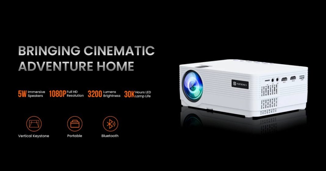 Portronics launches Beem 420, a 1080p multimedia projector