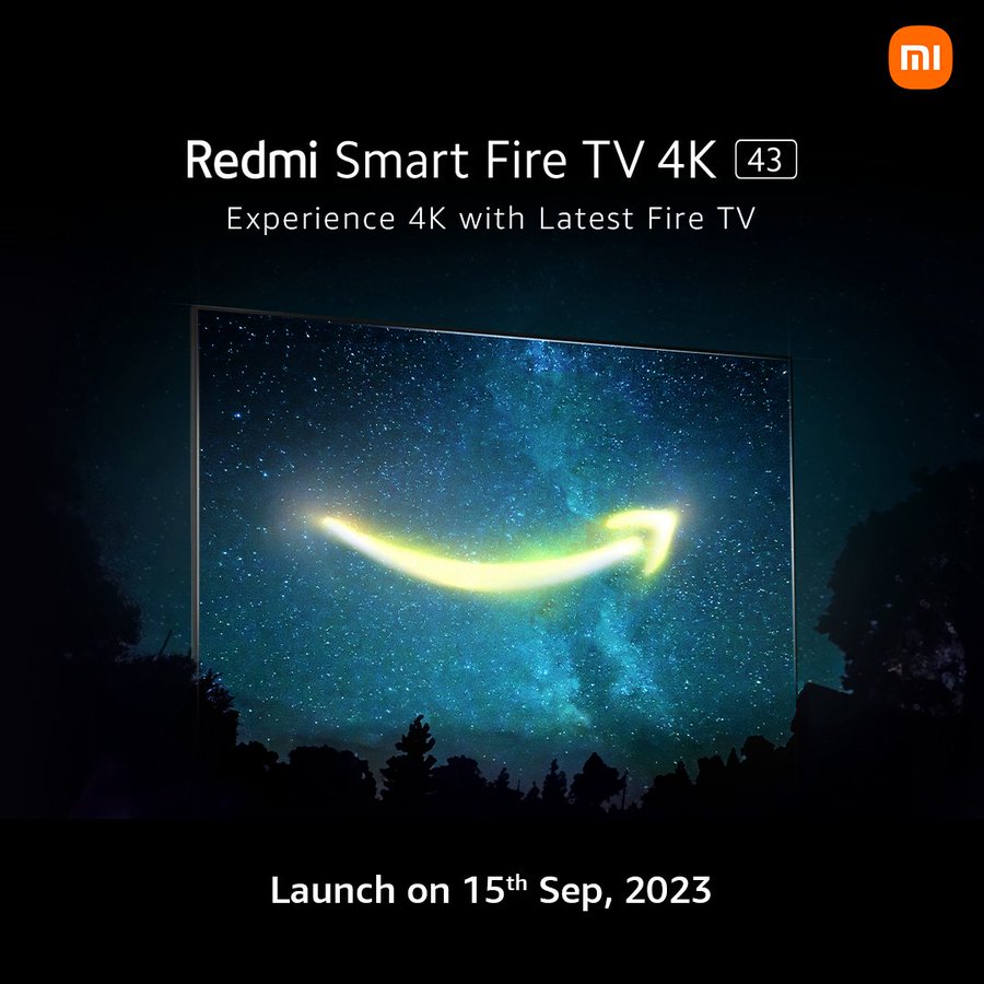 Redmi Smart Fire TV 4K To Launch In India On September 15 - Gizmochina