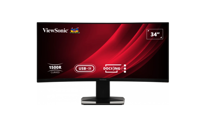 ViewSonic VG3419C 2K curved monitor with 120Hz refresh rate & KVM ...