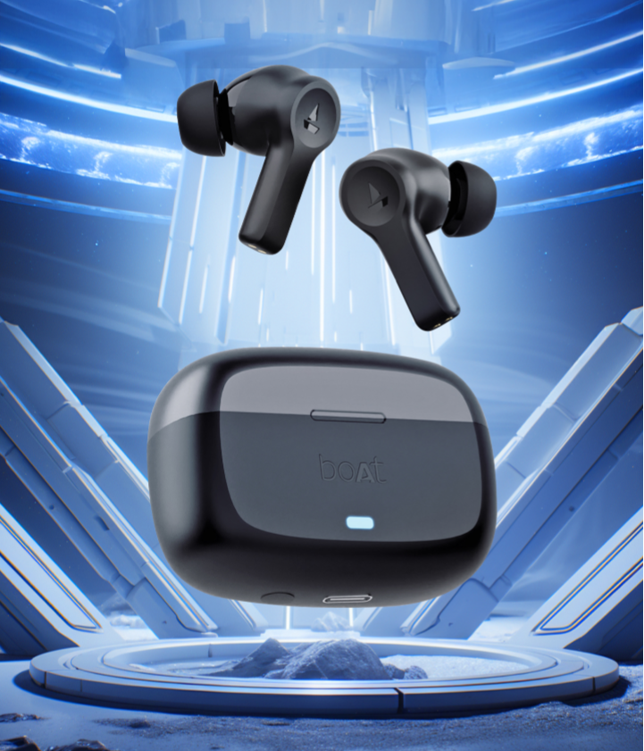 boAt Airdopes Flex 454 ANC with 32dB noise canceling, Ambient mode ...