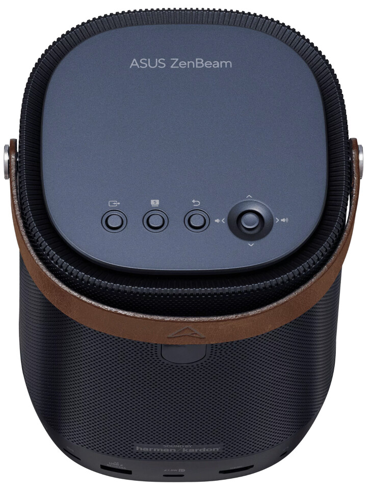 ASUS ZenBeam L2 portable projector with 4K HDR, Android TV 12, 65Wh ...