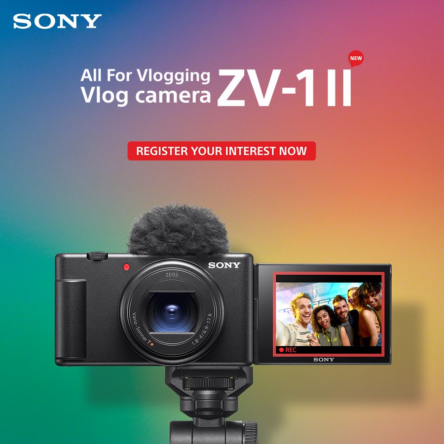Sony ZV-1 II Vlog camera to be available for purchase in India soon ...