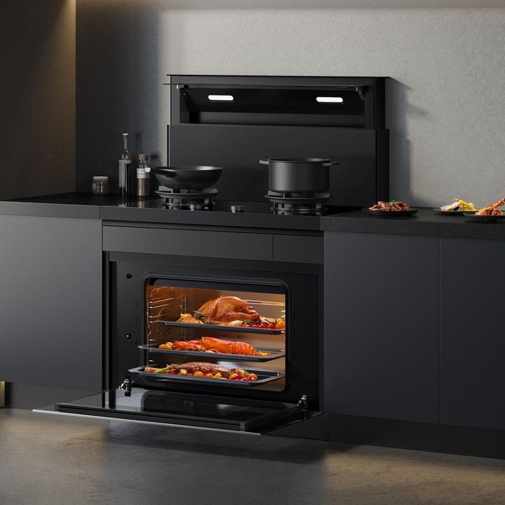 Xiaomi Mijia Smart Steam Baking Integrated Stove P1 with auto-lifting ...