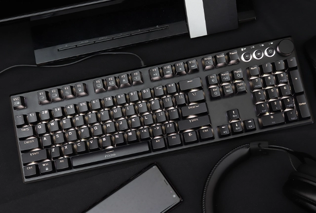 iRocks launches K74M mechanical keyboard with backlight, rotary knob ...