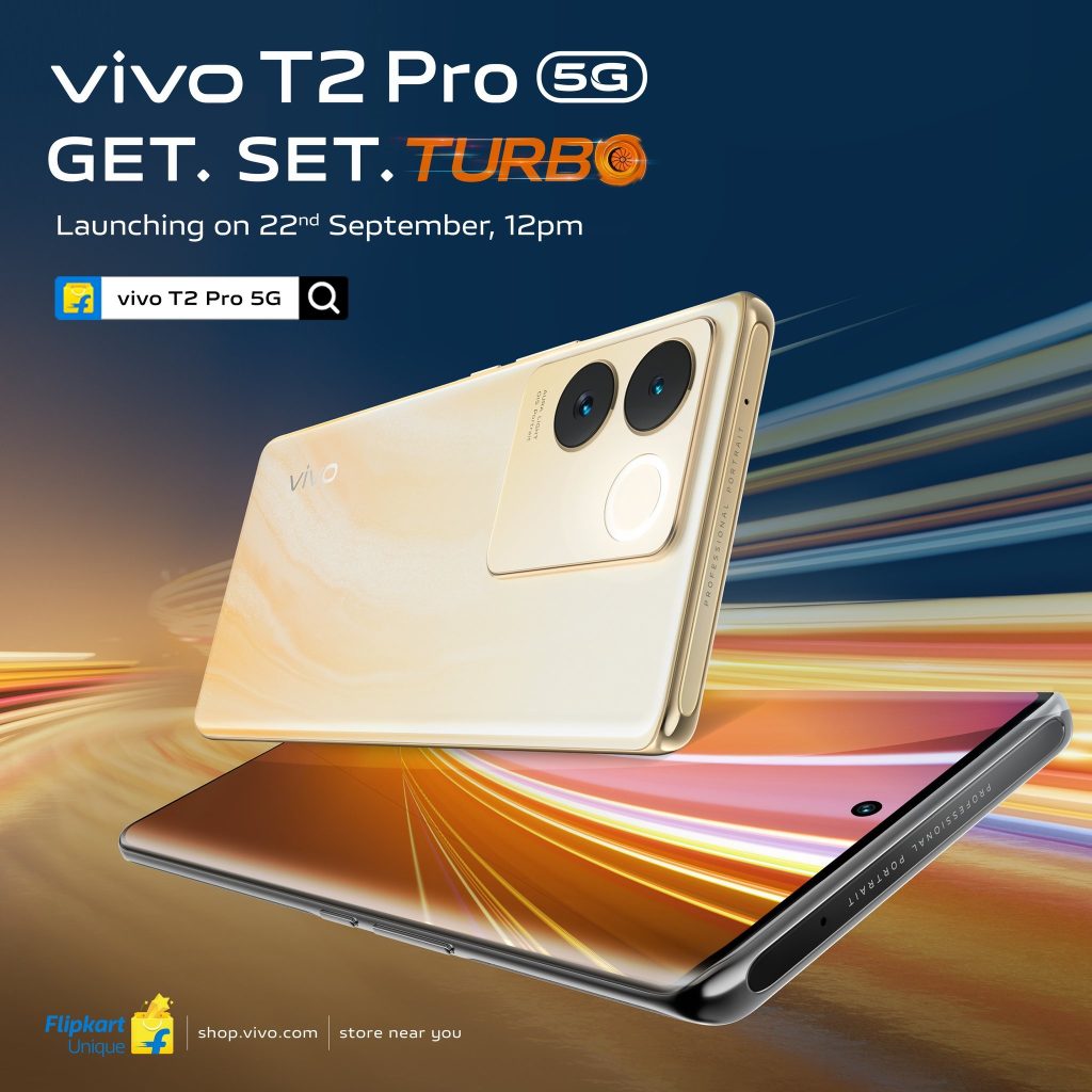 Vivo T2 Pro 5G launching on September 22 in India: Specs and Design ...
