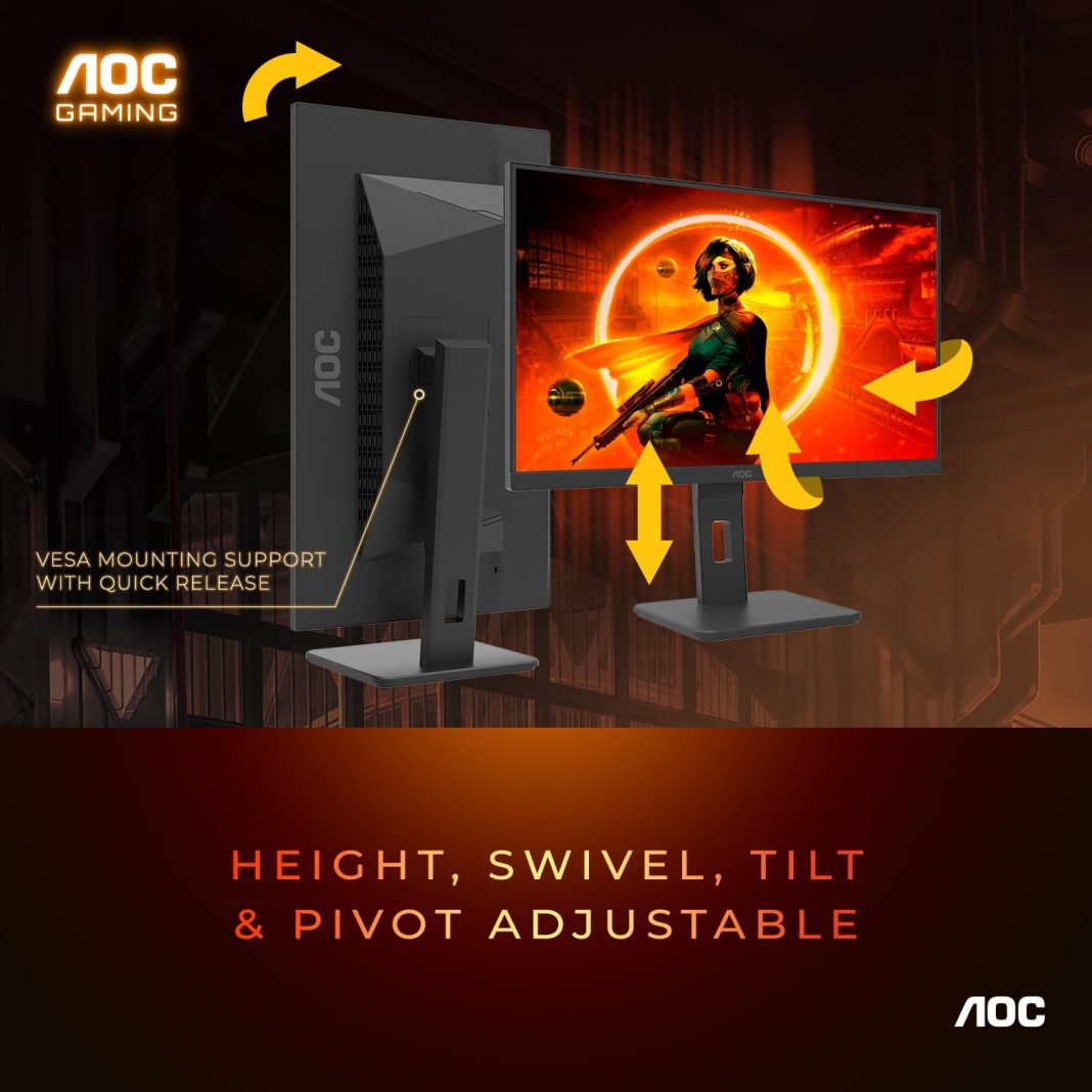 AOC 27G15 27" FHD gaming monitor with 180Hz 1ms, HDR10 launched for ...