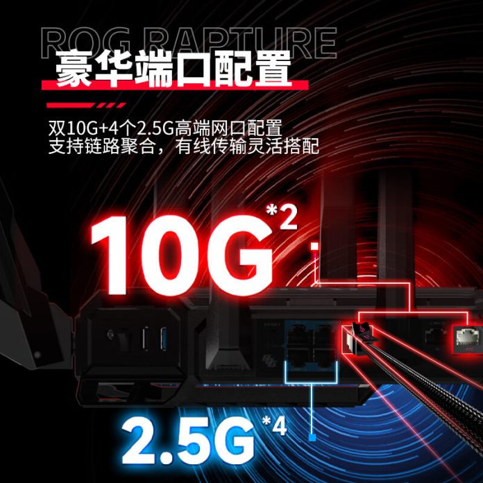 ASUS ROG Octopus 7 gaming router launched in China for 4,999 Yuan ($683) - Gizmochina
