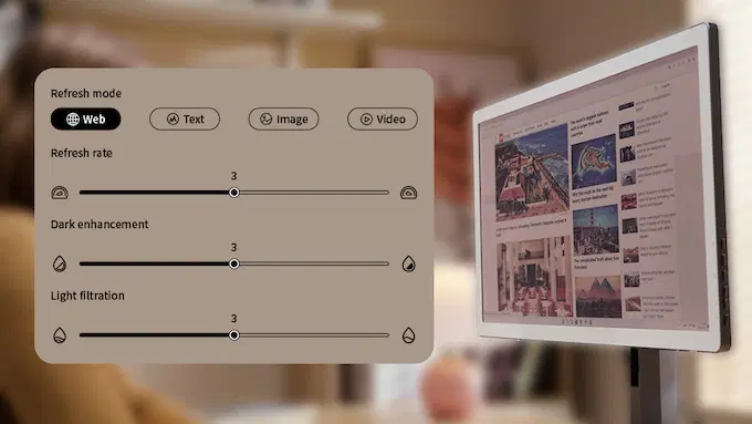 BIGME B251 All-in-One color E-ink PC & monitor with a 25.3-inch screen ...