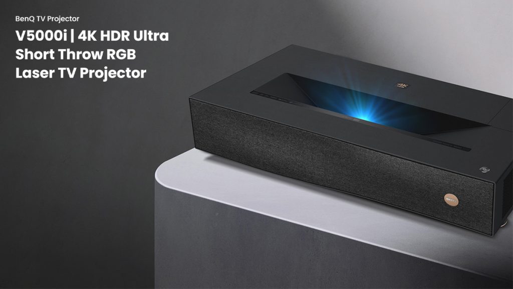 BenQ launches V5000i 4K HDR laser TV projector in India - Gizmochina