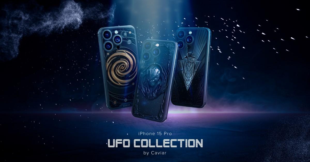 Caviar launches UFO collection of custom iPhone 15 Pro and Pro Max ...