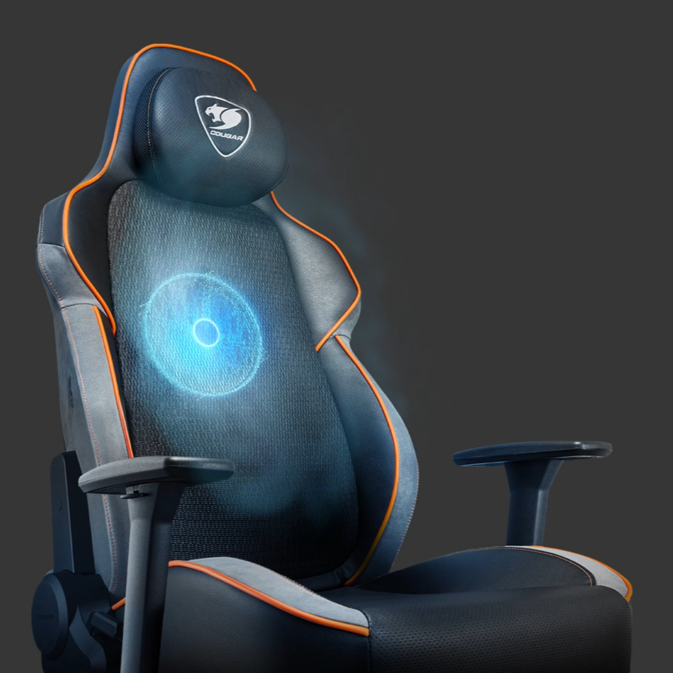 Cougar introduces NxSys Aero gaming chair with a 200mm RGB fan for cool ...
