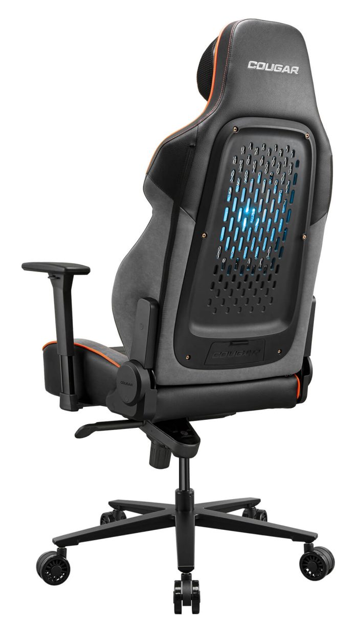 Cougar introduces NxSys Aero gaming chair with a 200mm RGB fan for cool ...
