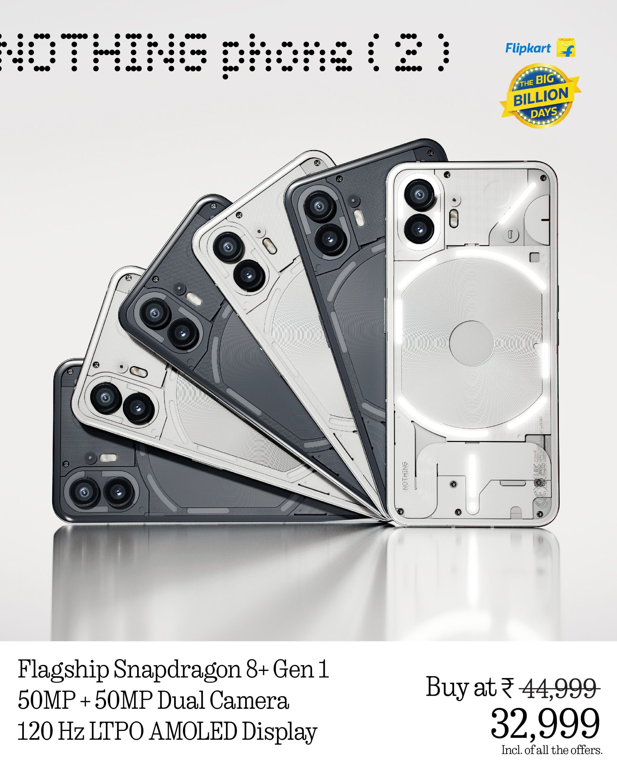 Get Nothing Phone (2) for Rs. 32,999 at Flipkart BBD sale: Here's How ...