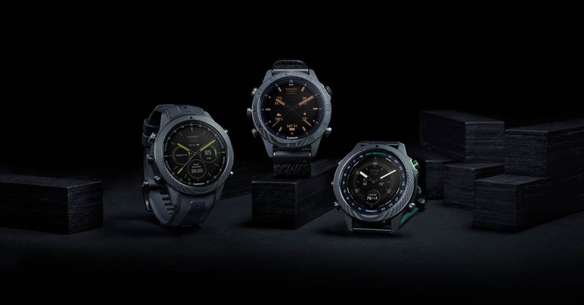 Garmin announces Marq Carbon Collection of premium smartwatches