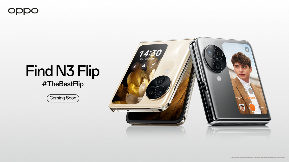 Oppo Find N3 Flip triple cameras teased in India - Gizmochina