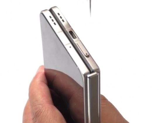 Oppo Find N3 gold model stars in new leaked live images - Gizmochina