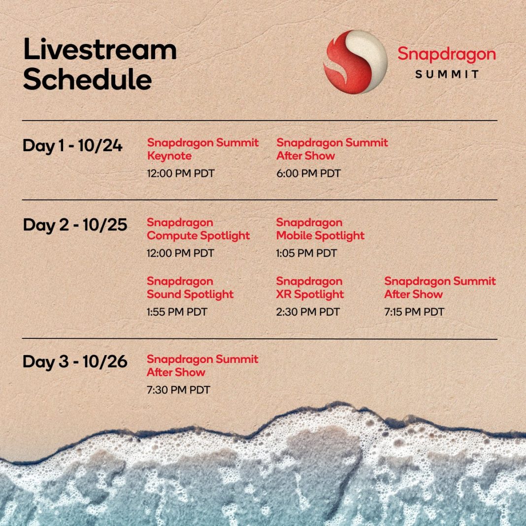 Qualcomm Snapdragon 8 Gen 3 to be announced on Oct 25 during Snapdragon ...