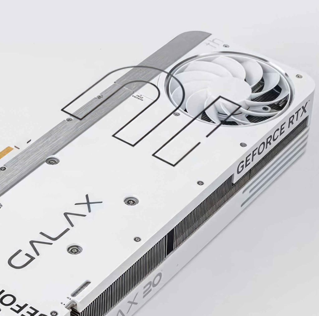 GALAX RTX 4090 20th Anniversary Edition GPU with Top-Down cooling ...