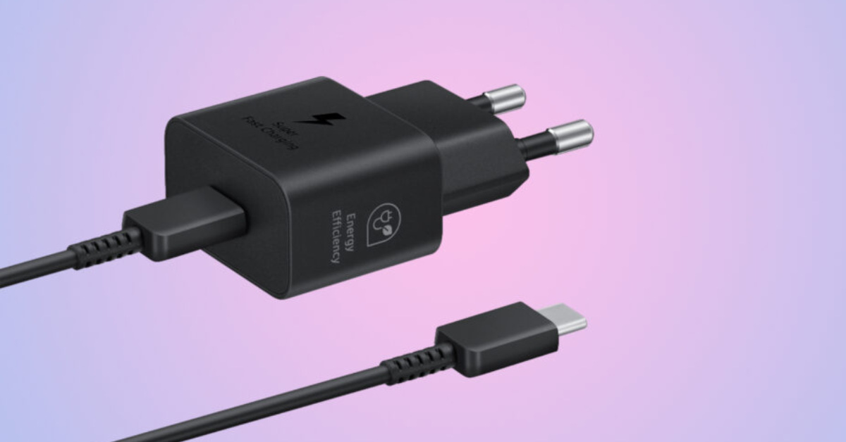 Samsung Launches New, Slimmer 25W Super Fast Charger with GaN - Gizmochina