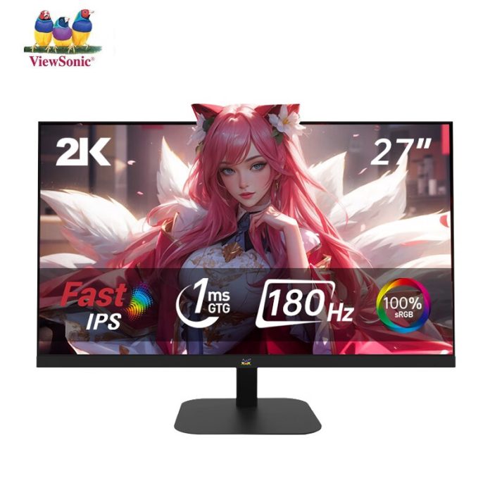 ViewSonic unveils VX2757-2K-PRO monitor with 27-inch 2K display, 180Hz ...