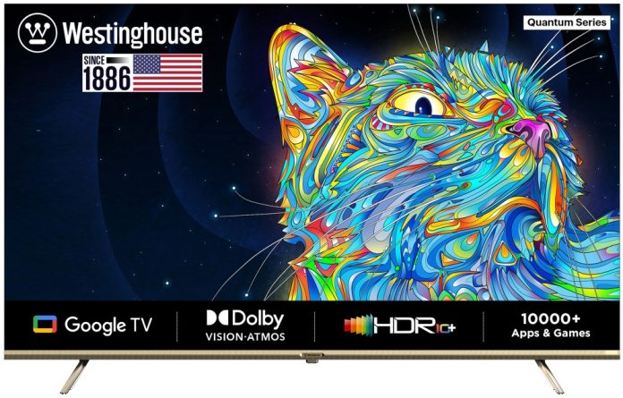 Westinghouse WH65GTX50 Quantum Series 65-inch 4K Google TV Rose Gold ...
