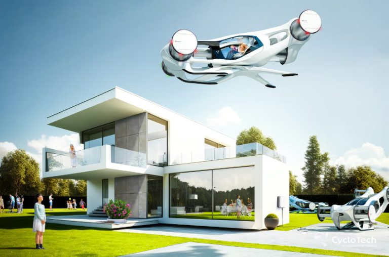 CycloTech CycloRotor-powered eVTOL concept aircraft unveiled - Gizmochina