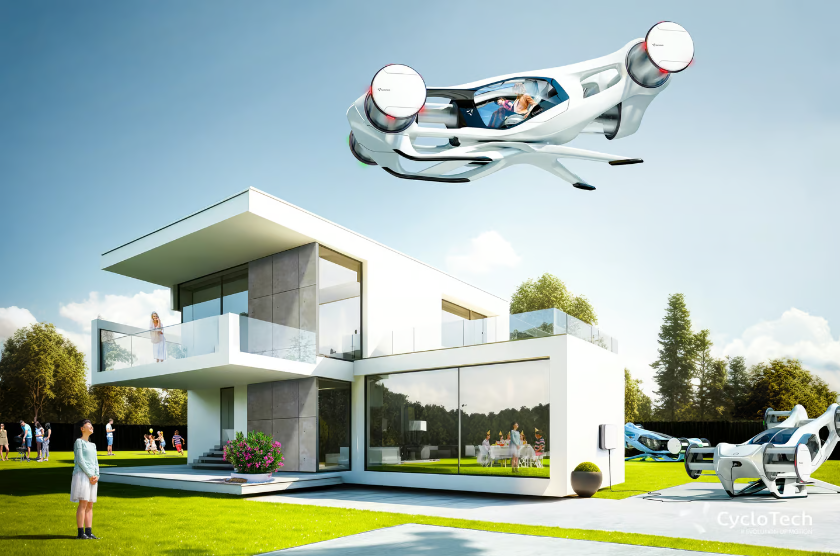 CycloTech CycloRotor-powered eVTOL concept aircraft unveiled - Gizmochina