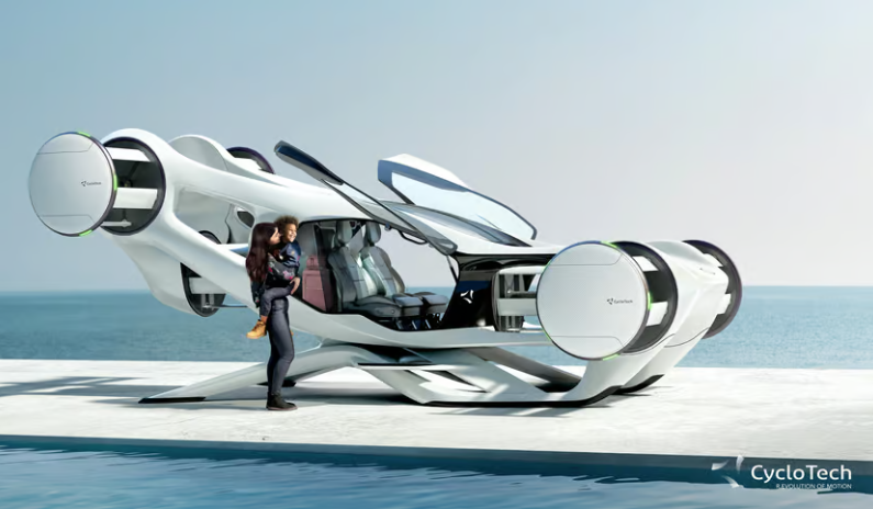 CycloTech CycloRotor-powered eVTOL concept aircraft unveiled - Gizmochina