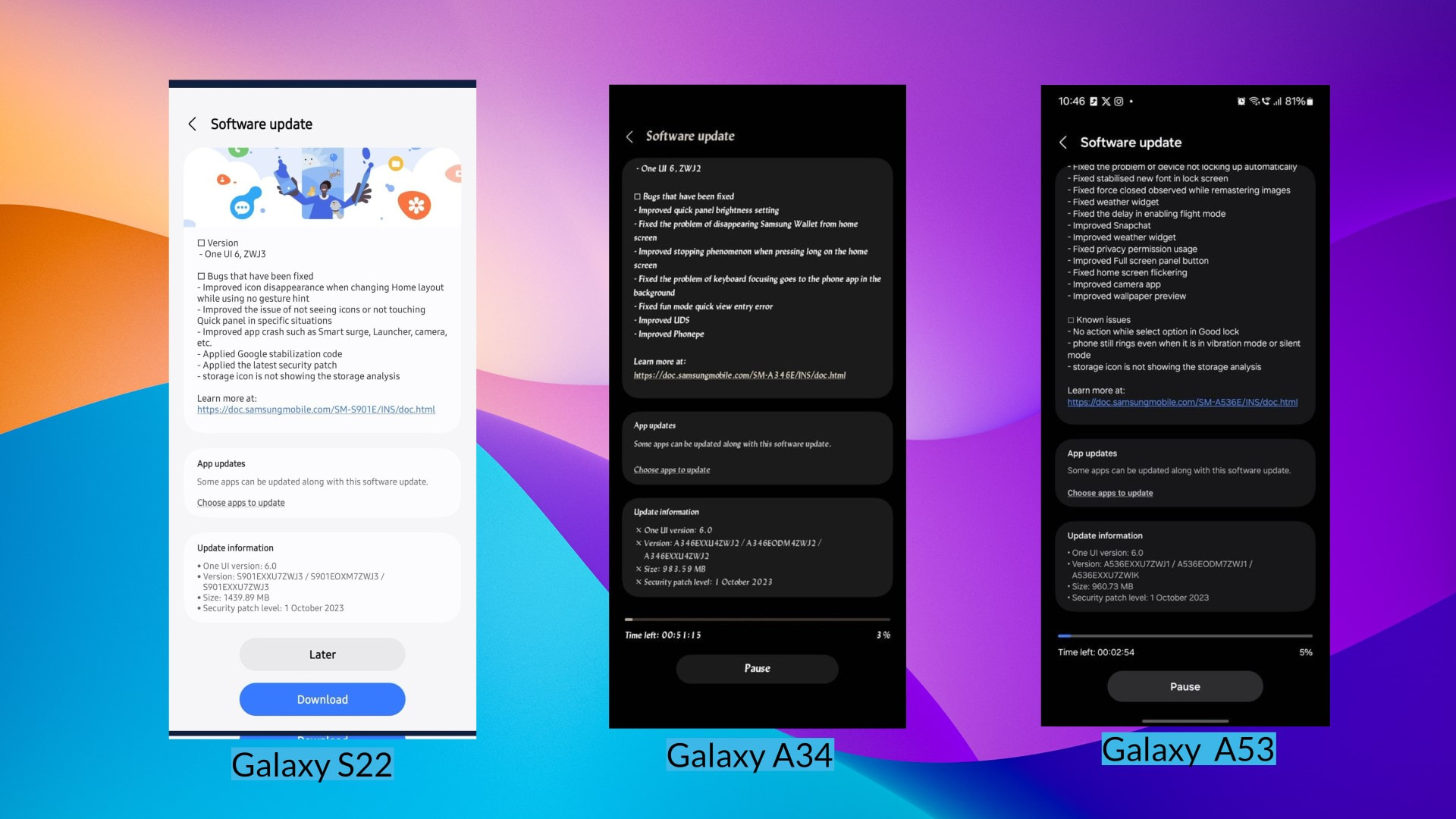One UI 6 Beta 2 is here for Samsung Galaxy S22, Galaxy A34, and Galaxy A53 - Gizmochina