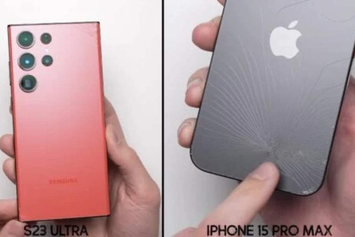 iPhone 15 Pro Max Loses to Galaxy S23 Ultra in Drop Test, Despite ...