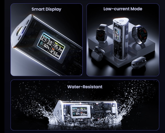 Sharge launches the Shargeek 170 Power Bank with a transparent design ...