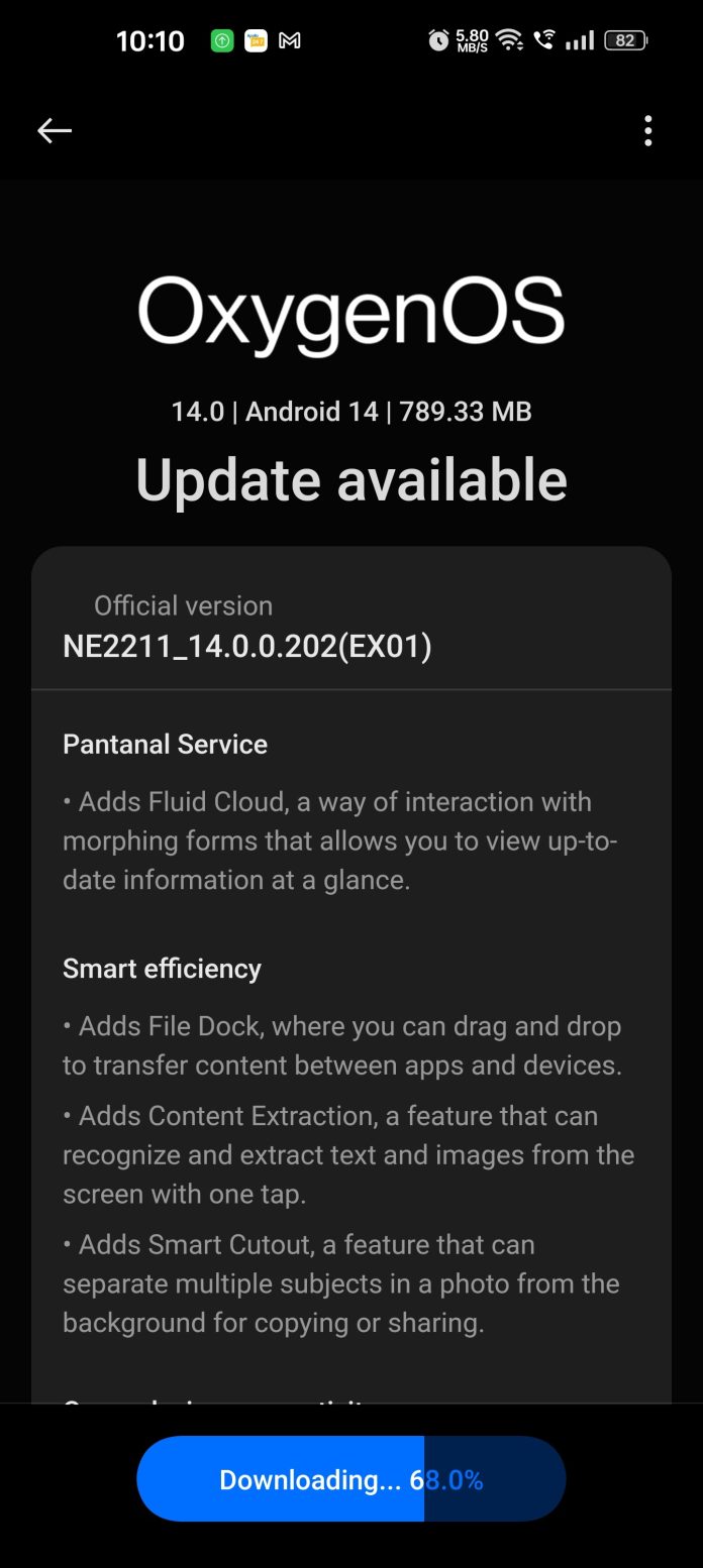 OnePlus 10 Pro OxygenOS 14 x Android 14 stable update rolling out in India - Gizmochina