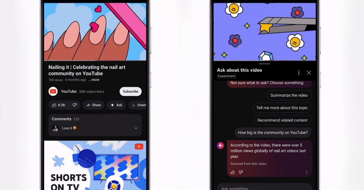 YouTube generative AI will soon let you have a conversation about video ...