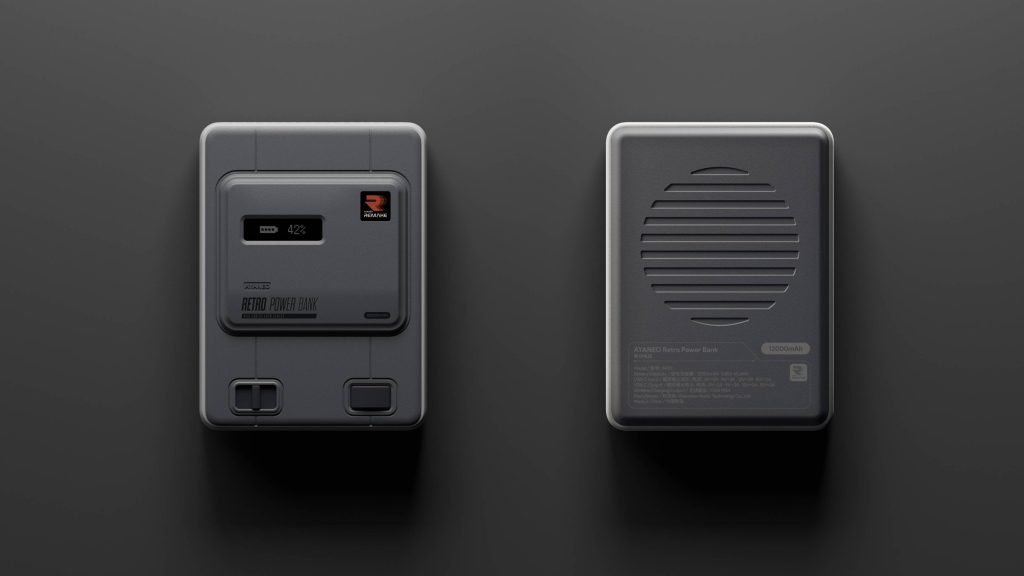 AYANEO Retro Power Bank with Super NES console-like design unveiled ...