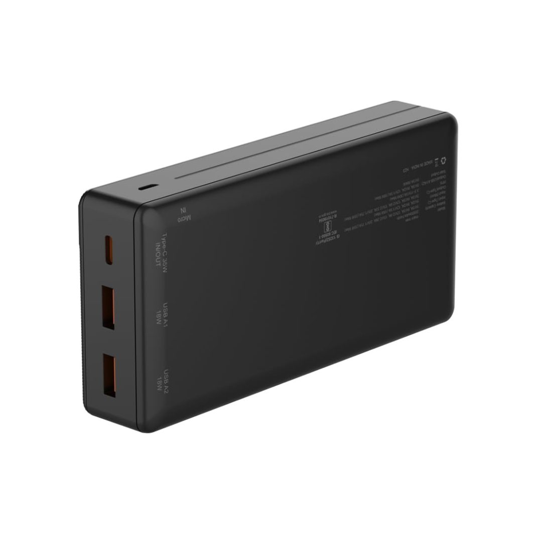 Stuffcool Major Max power bank with 20,000mAh capacity, 35W PD charging ...