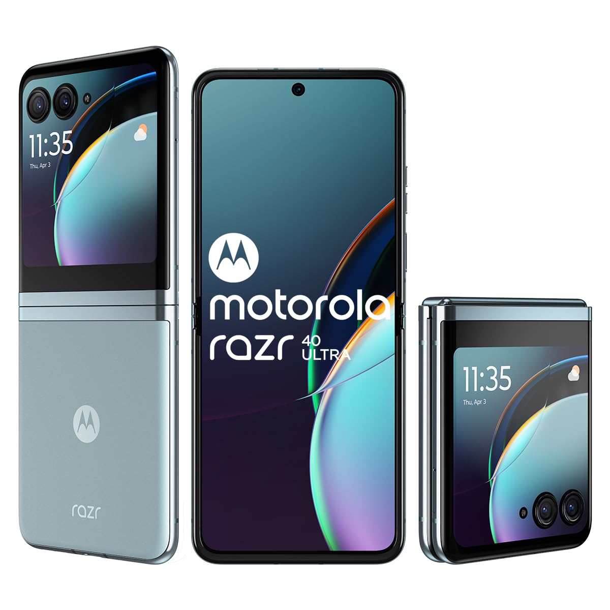 Moto Razr 40 Ultra Glacier Blue color option unveiled in India with a ...