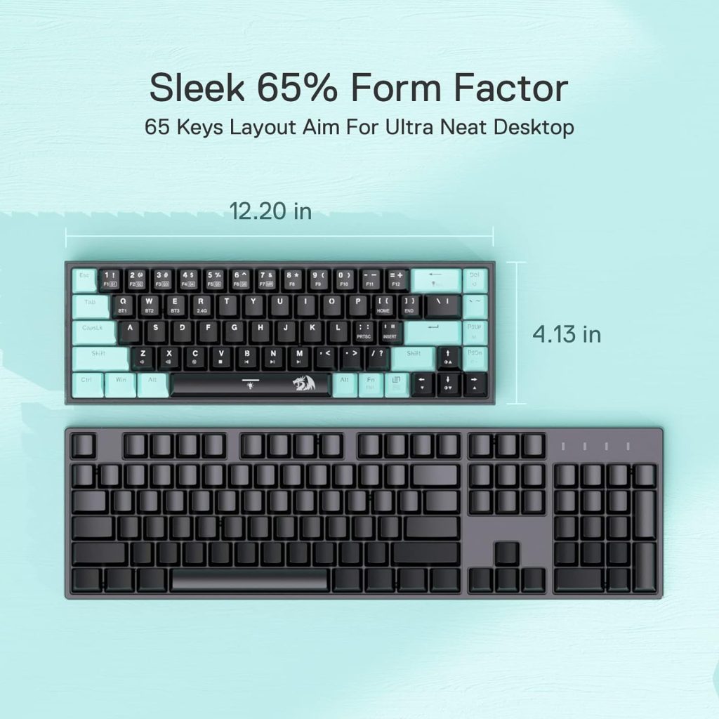 Redragon Castro K631 Pro SE 65% wireless mechanical gaming keyboard ...