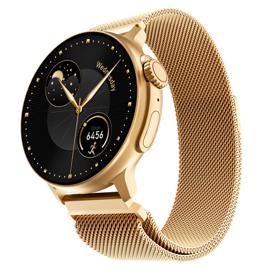 boAt Lunar Tigon Smartwatch with 1.45" AMOLED display, BT calling ...