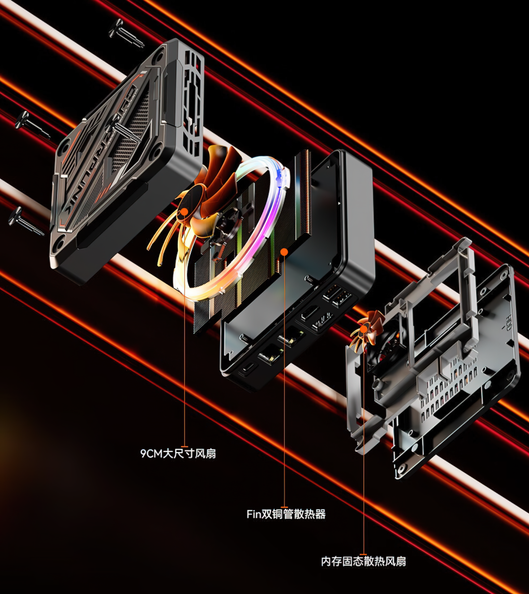 AooStar GOD78 mini-PC launched with Ryzen 7 7840HS & robust cooling ...