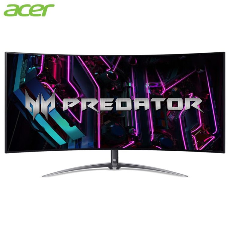 Acer Predator X45 OLED monitor with 45-inch 240Hz curved display now ...