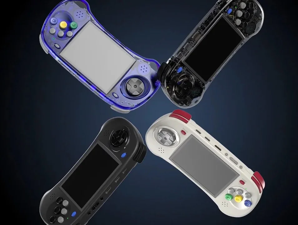 Anbernic RG ARC gaming handhelds with 4" IPS display, Android 11/Linux now available, start at ...