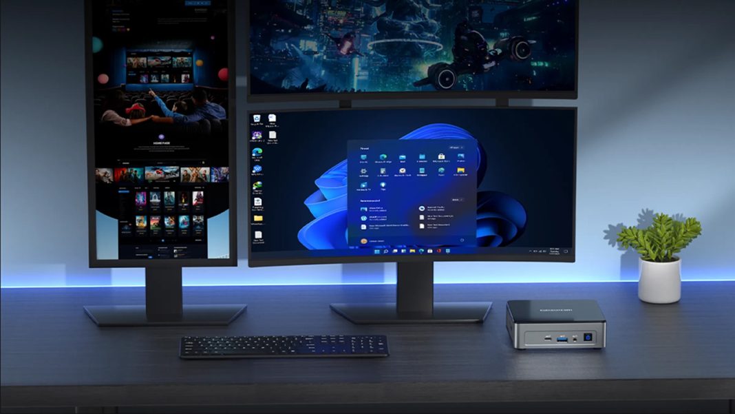 GEEKOM Mini Air12 mini PC with a sleek design, Intel N100 CPU, and 16GB ...