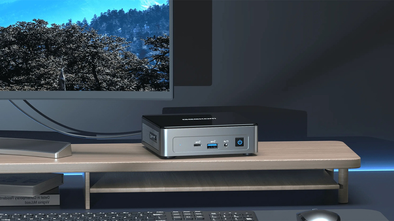 GEEKOM Mini Air12 mini PC with a sleek design, Intel N100 CPU, and 16GB ...