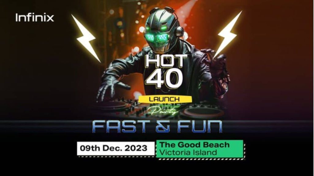 Infinix Hot 40 launch date officially unveiled - Gizmochina