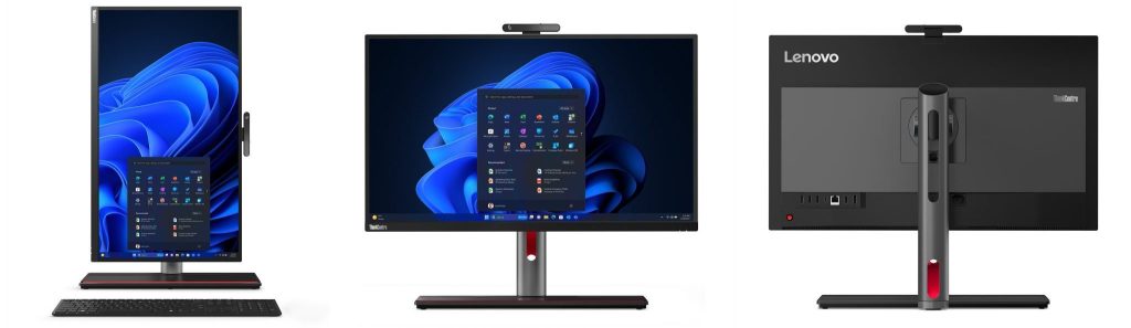Lenovo's new ThinkCentre M90a Pro Gen 4 AIO with 27" 2K display, 13th ...