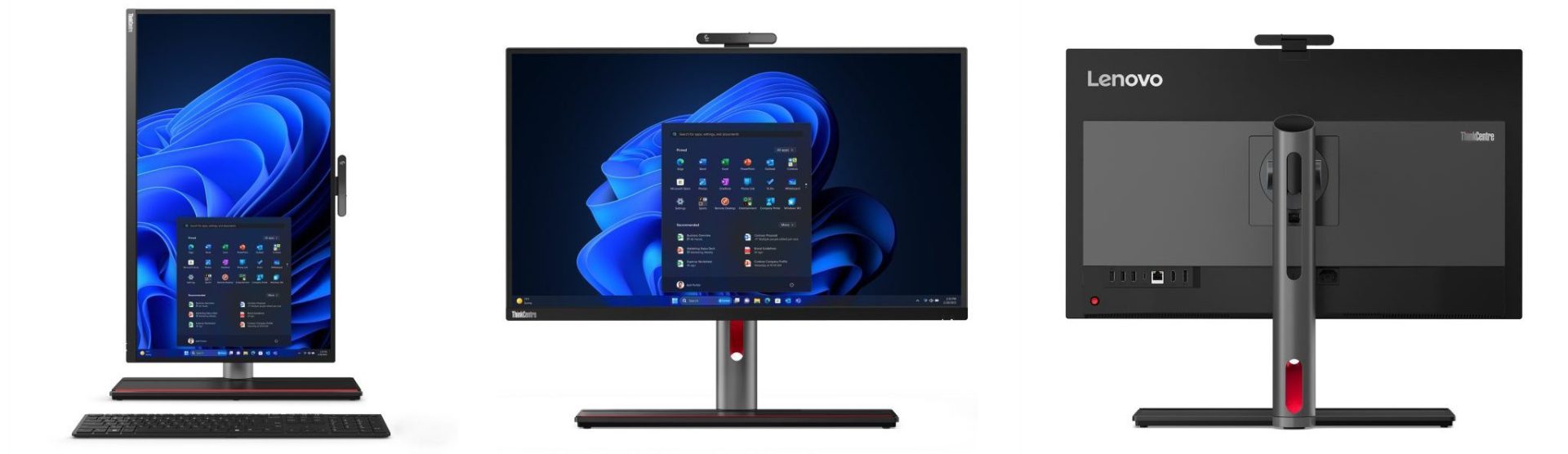 Lenovo's new ThinkCentre M90a Pro Gen 4 AIO with 27" 2K display, 13th ...