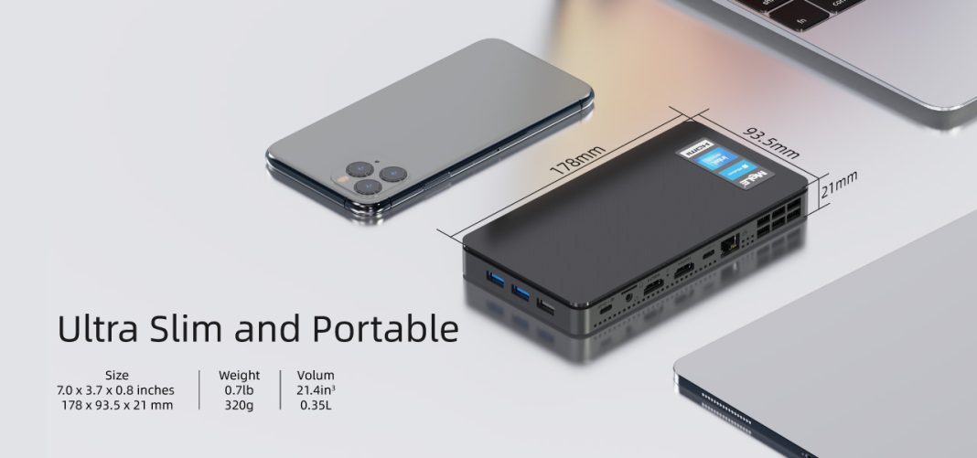 MeLe Overclock4C pocket-sized mini PC launched with Intel N95 CPU ...