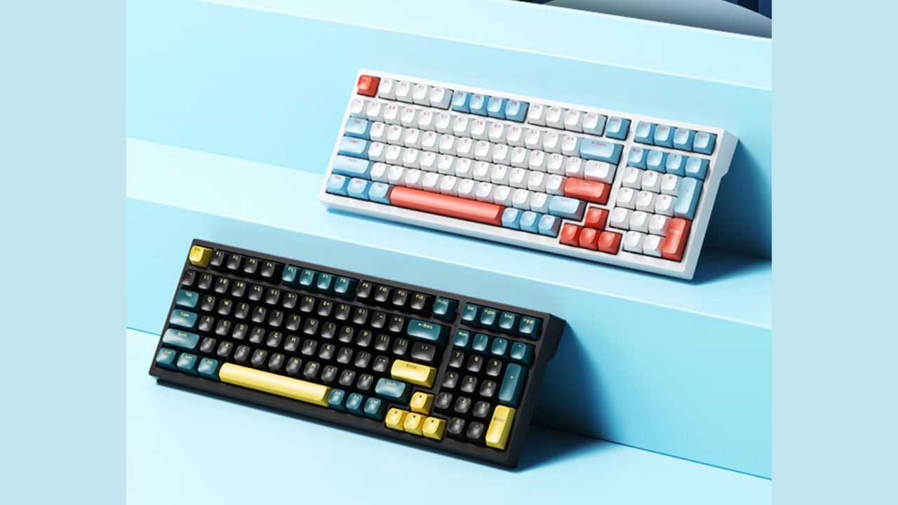 Mechrevo K590 mechanical keyboard with 99-key layout, custom switches launched for 309 yuan ($42 ...