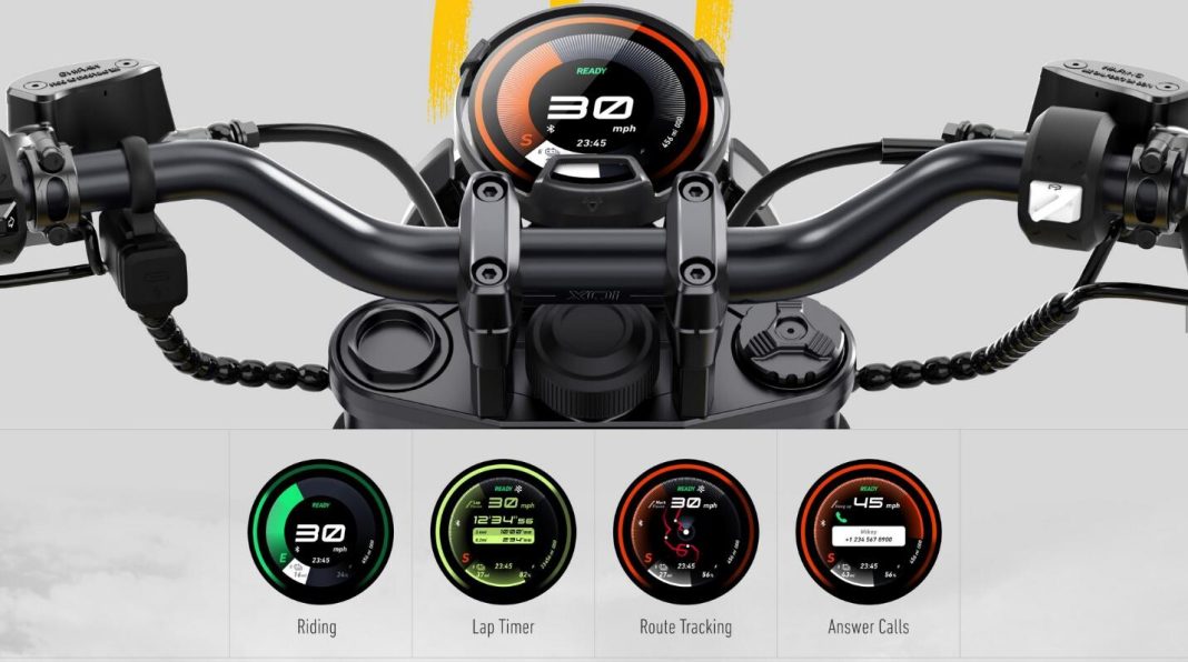 NIU XQi3 electric motorcycle with a forged aluminum frame & 75km/h top ...